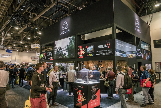 【NAB Show2018】4K/60p録画・Apple ProRes RAWに対応したHDRモニターレコーダー・アトモスNINJA V ...