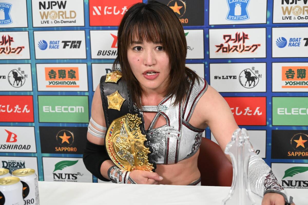 朱里、Sareeeを倒し「IWGP女子王座」奪還「1・4東京ドーム。IWGP女子チャンピオンとして出場したい」…10・13両国 - ライブドアニュース