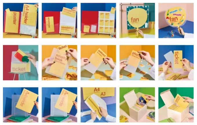 【画像】プラス、推し活のリアルを応援する新シリーズ「ito／oshi」を立ち上げうちわケースやポスターファイルなど15製品を発売 2/2 - ライブドアニュース