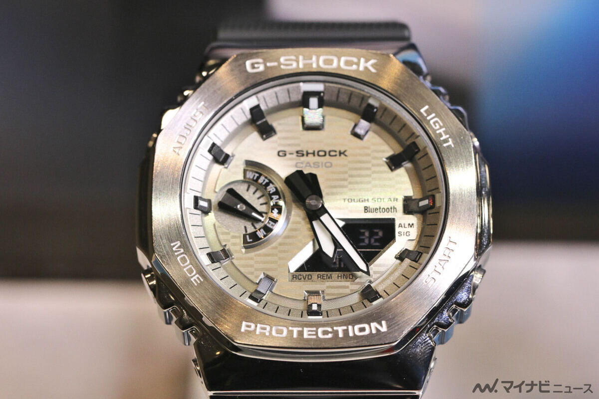 カシオ 2025年8月発売のG-SHOCK／BABY-Gを実機写真で！ - ライブドアニュース