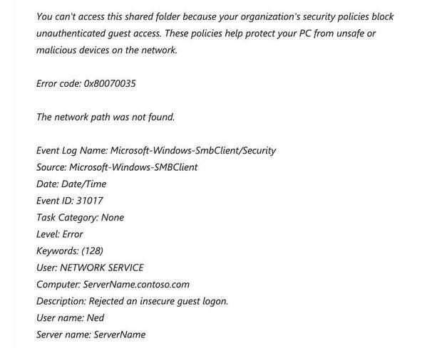 Windows 11 ProにおけるSMB2/SMB3のゲストログオンがデフォルトで無効に - ライブドアニュース