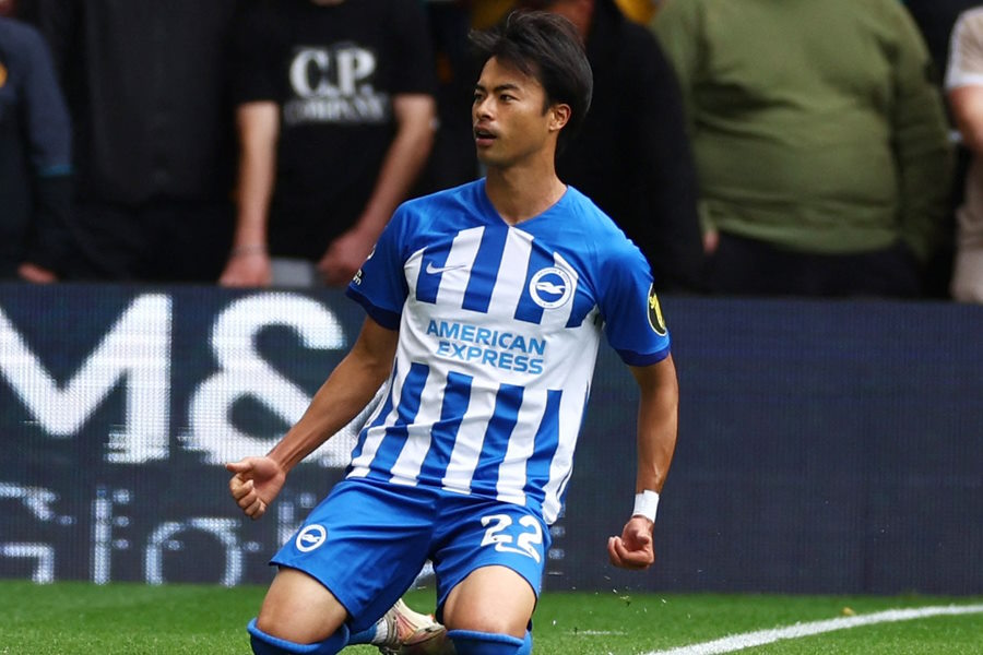 1G1A三笘薫が躍動！ 衝撃ドリブル弾で今季初ゴール、ブライトン4発でリーグ開幕2連勝 - ライブドアニュース