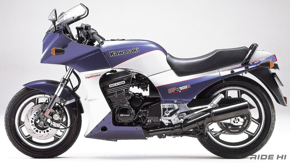 【画像】GPz900R Ninja は最速だけでなく個性とオリジナリティでひとり輝く存在を狙い、初代Z1を越えた20年のロングランで大成功を ...