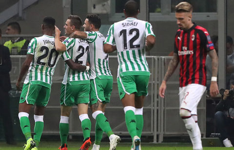 ロ・セルソの1G1Aで乾不出場のベティスがミランを敵地で撃破し首位浮上《EL》 (2018年10月26日掲載) - ライブドアニュース