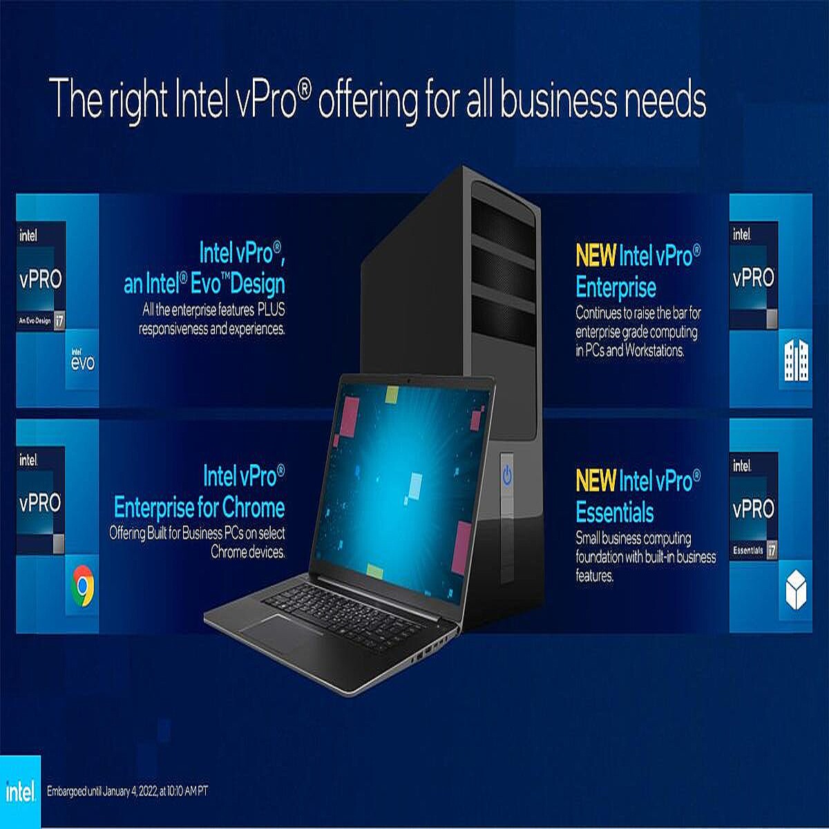 Intel、第12世代CoreベースvPro対応CPUの概要を公開 (2022年3月4日掲載) - ライブドアニュース