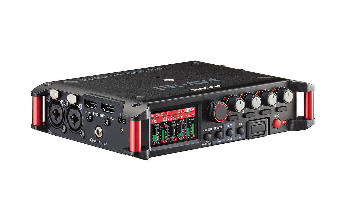 TASCAMの4chレコーダー「FR-AV4」にオートミキサー機能が追加 - ライブドアニュース