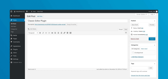 新しいブロックエディタ「Gutenberg」を搭載したWordPress 5.0「Bebo」が登場 - ライブドアニュース