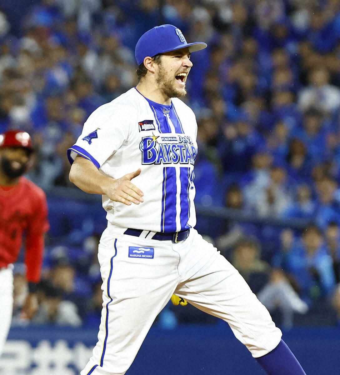 DeNA・バウアー 8回3失点3連勝逃すも「とても興奮している。みんな諦めず最後まで戦ってくれた」 - ライブドアニュース