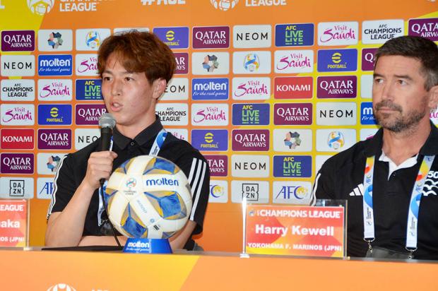 【J1横浜M・ACL前日会見】決勝懸け蔚山戦 FW植中「自分たちのサッカーは通用する」 - ライブドアニュース