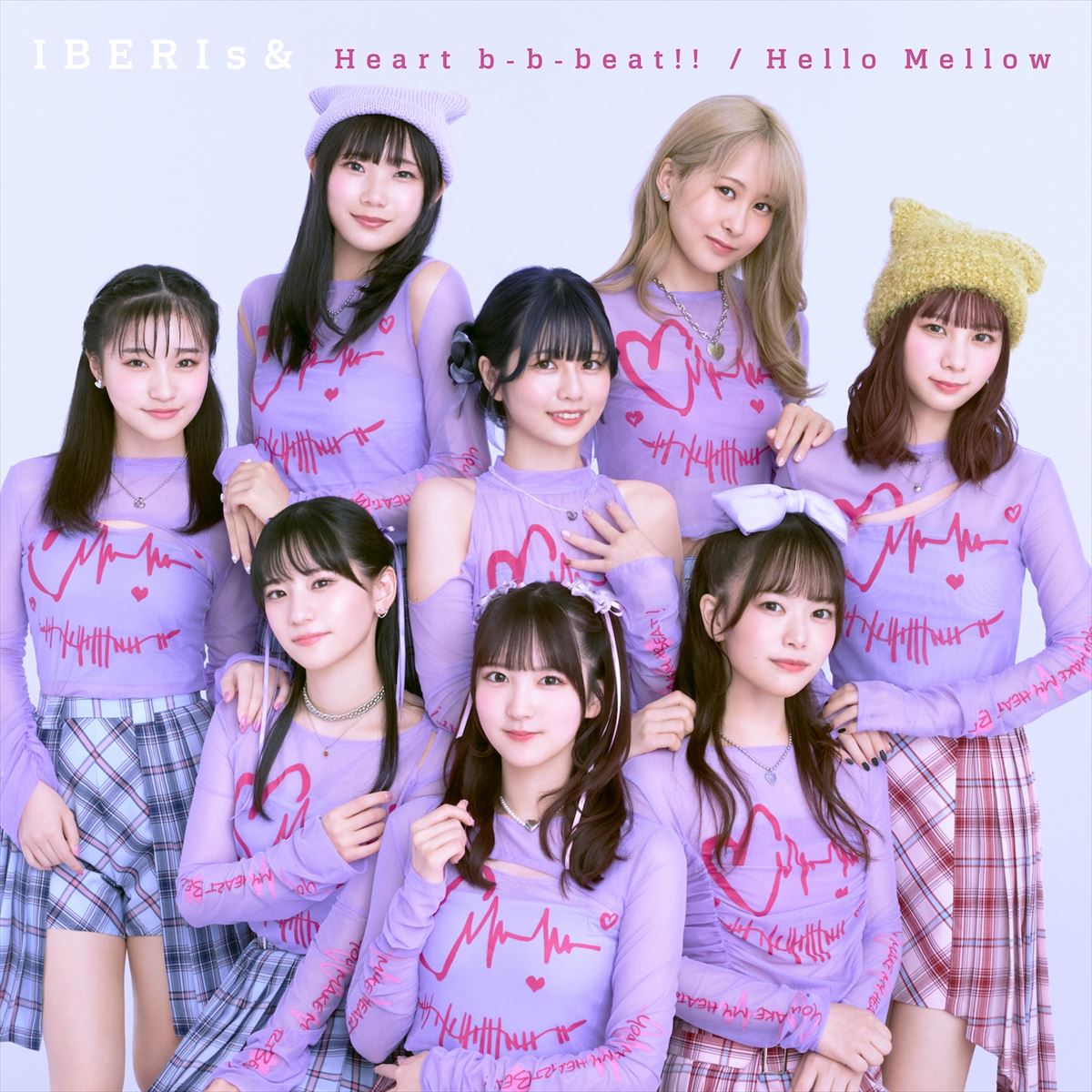 IBERIs&、7thシングル『Heart b-b-beat!! / Hello Mellow』CDリリース 「Heart b-b-beat ...