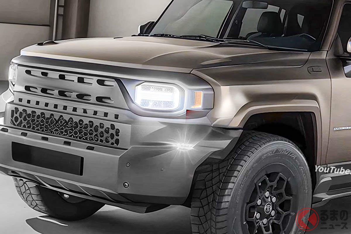 トヨタ新型「FJクルーザー」!? タフデザインが超カッコイイ！ 大人気「本格SUV」の未来を大胆予想したCGが公開 - ライブドアニュース