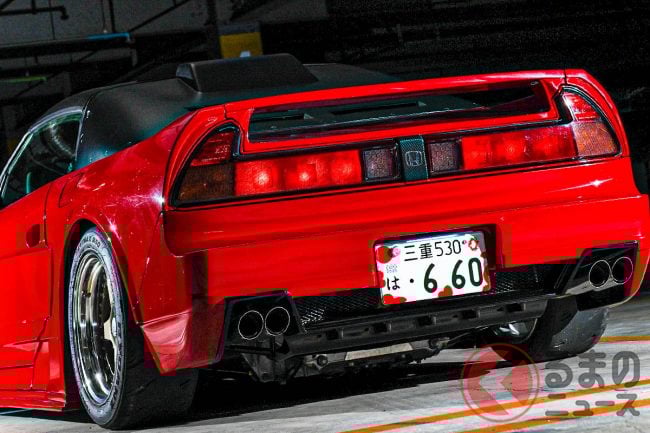 ホンダ「ミニNSX」!? “143万円”で“軽規格超え”の「S660」に大変身な「NS660」に反響多数！ 「リトラ」も完全再現なWONDERのカスタムモデルが話題に - ライブドアニュース