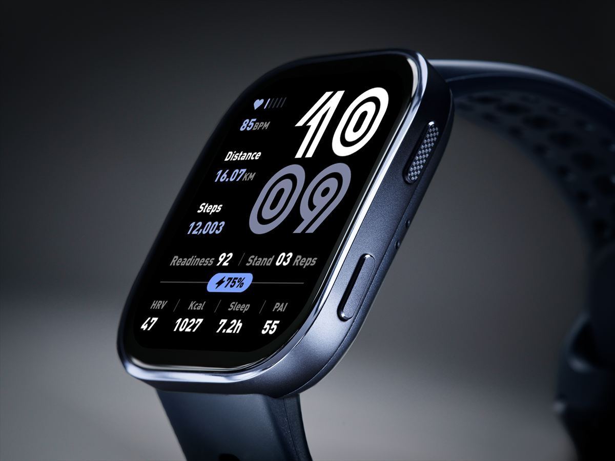 Amazfit、14,800円のスマートウォッチ「Bip6」 - 独自の音声操作機能を搭載 - ライブドアニュース