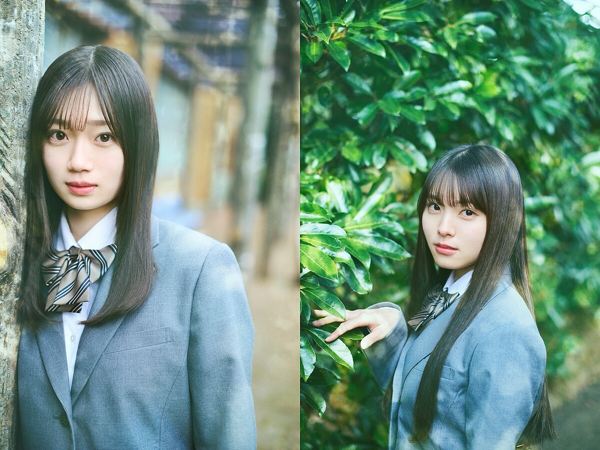 乃木坂46 6期生・愛宕心響、森平麗心、撮り下ろし写真＆手書きプロフィール公開 - ライブドアニュース