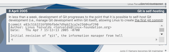 【画像】バージョン管理システム「Git」がどのように発展してきたのかを可視化した「Git: An Interactive ...
