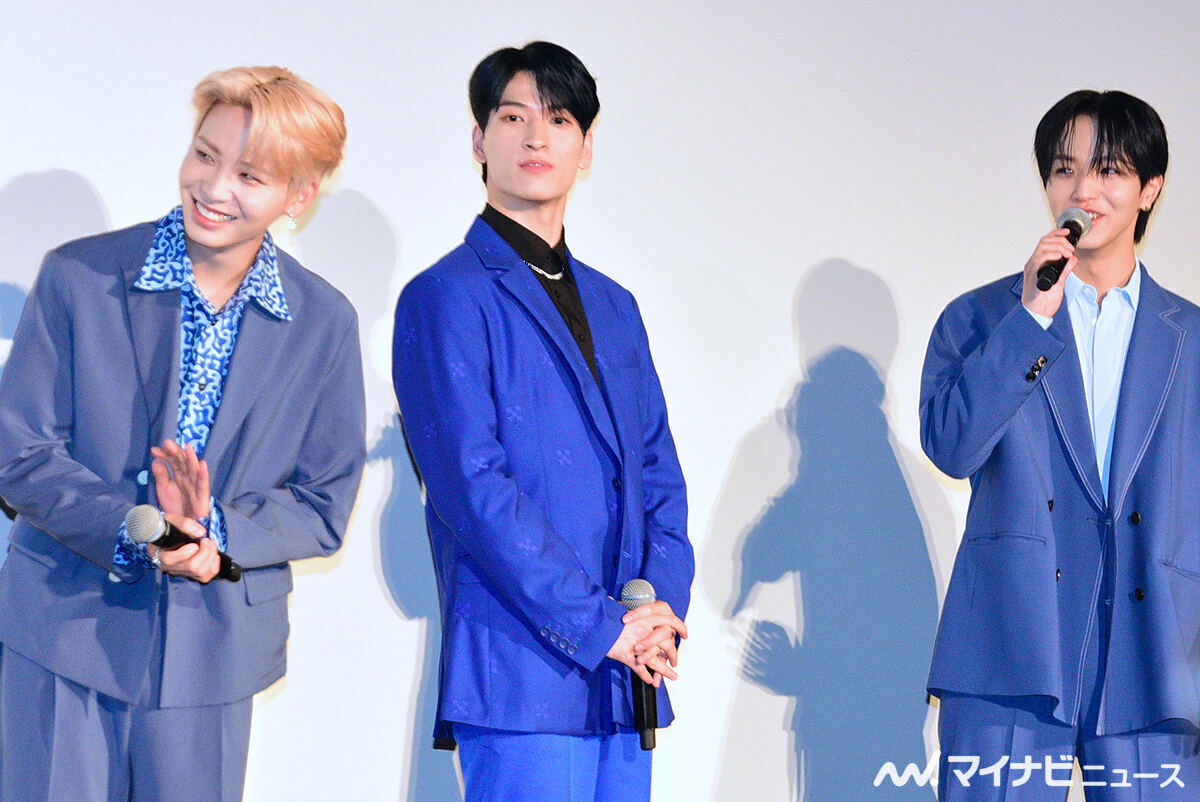 白岩瑠姫、主演映画イベントにJO1全員集合! ヒロイン・河野純喜からの圧でマスクを外す - ライブドアニュース