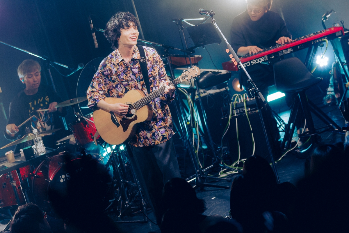 大橋ちっぽけ、初のアコースティックワンマンライブ『kiun #1』開催 挑戦したい表現を追求する場に - ライブドアニュース