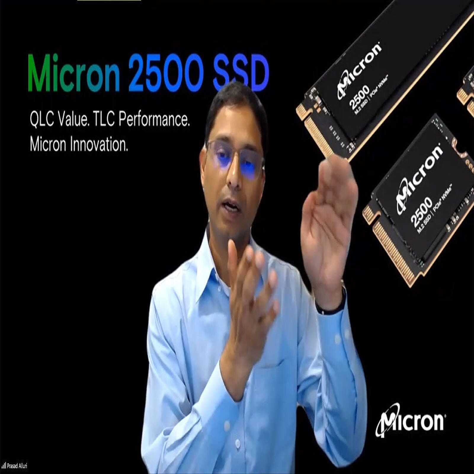 Micron、QLC NAND採用のMicron 2500 NVMeの詳細を説明 (2024年4月30日掲載) - ライブドアニュース