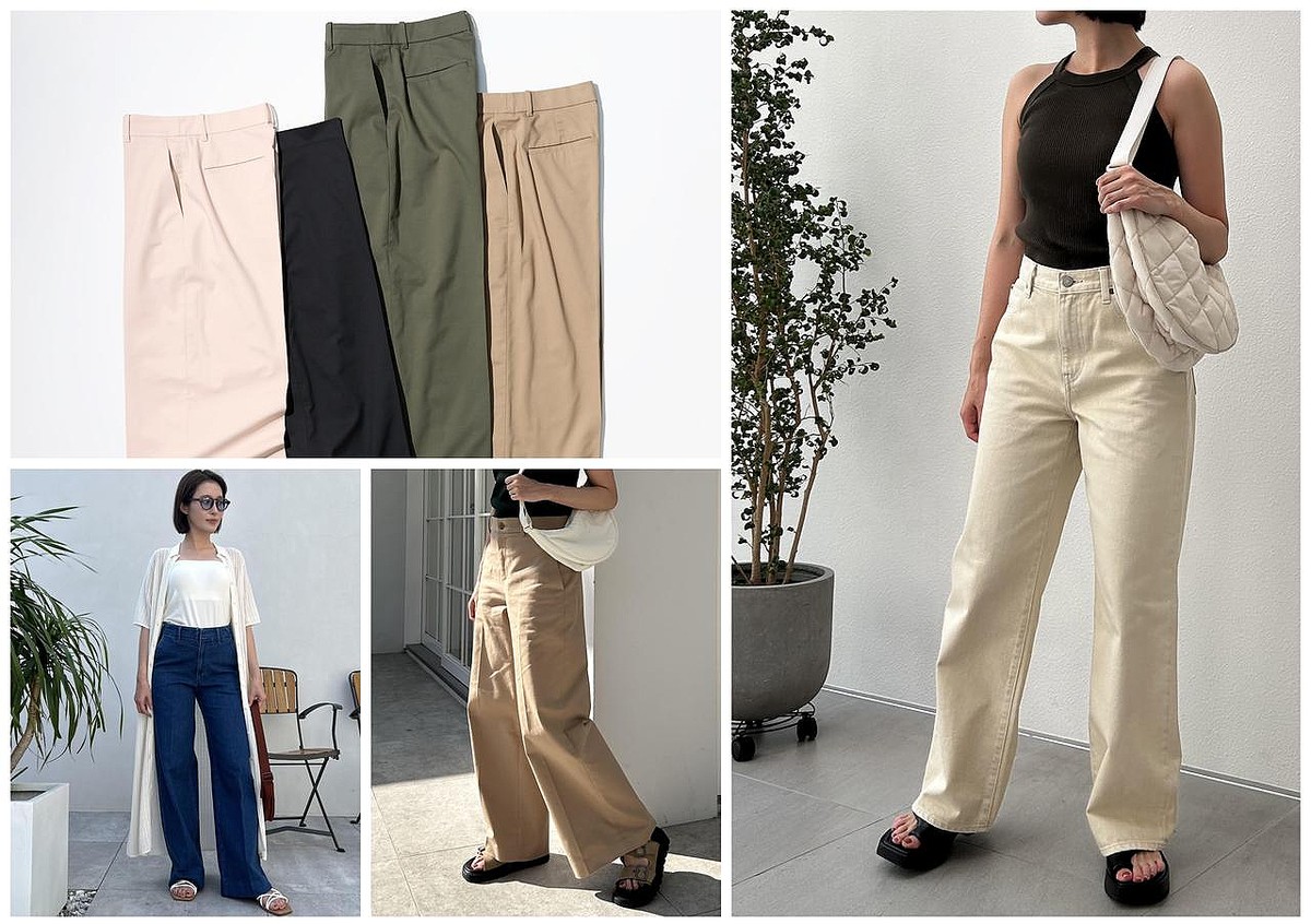 【ユニクロ】待望の新作＆新色ワイド系パンツSNAP！ (2024年7月12日掲載) - Peachy - ライブドアニュース