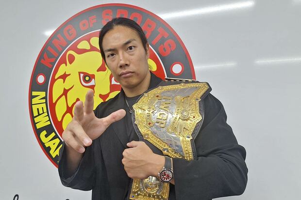 【新日本】IWGP世界王者の竹下幸之介が巡業不参加めぐるブーイングを一蹴「賛否の否に構う時間ない」 (2025年10月14日掲載) - ライブドアニュース