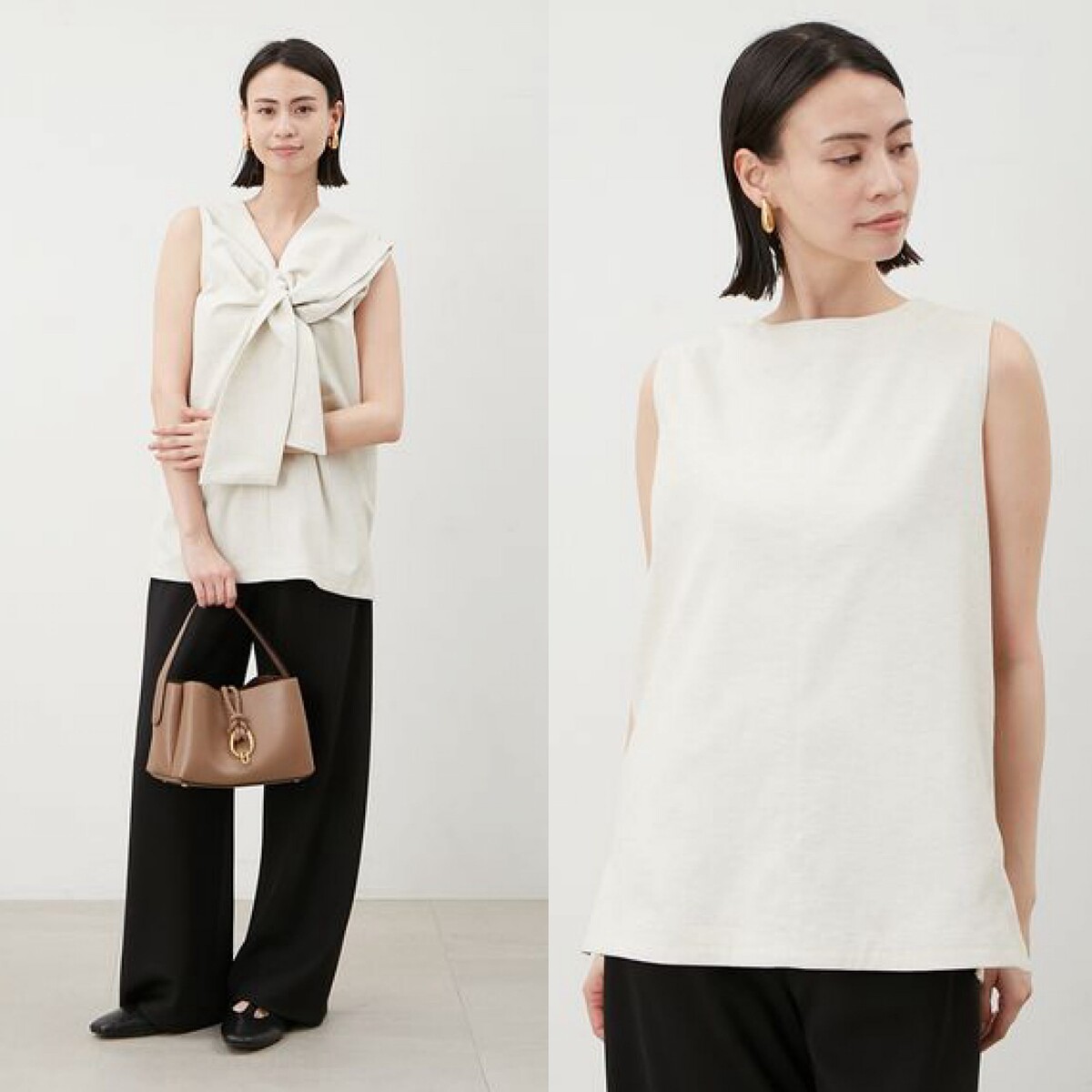 【画像】【FRAY I.D】【emmi】【Mila Owen】【LILY BROWN】ON／OFF両用できる！夏の「マルチWAYトップス」 2/13 - Peachy - ライブドアニュース