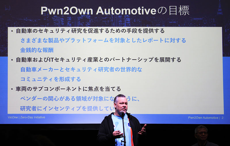 トレンドマイクロ VicOne 自動車ハッキング対策コンテスト「Pwn2Own Automotive」1/24～1/26 東京ビックサイトで初 ...