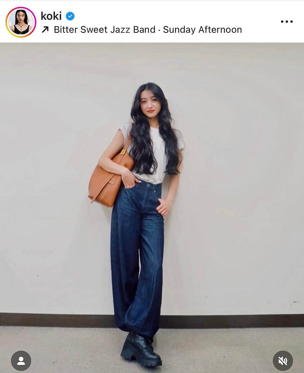 キムタク＆静香の次女Koki，最強DNAの神スタイルで圧巻のホワイトコーデ ヴィトンのバッグ似合いすぎ - ライブドアニュース