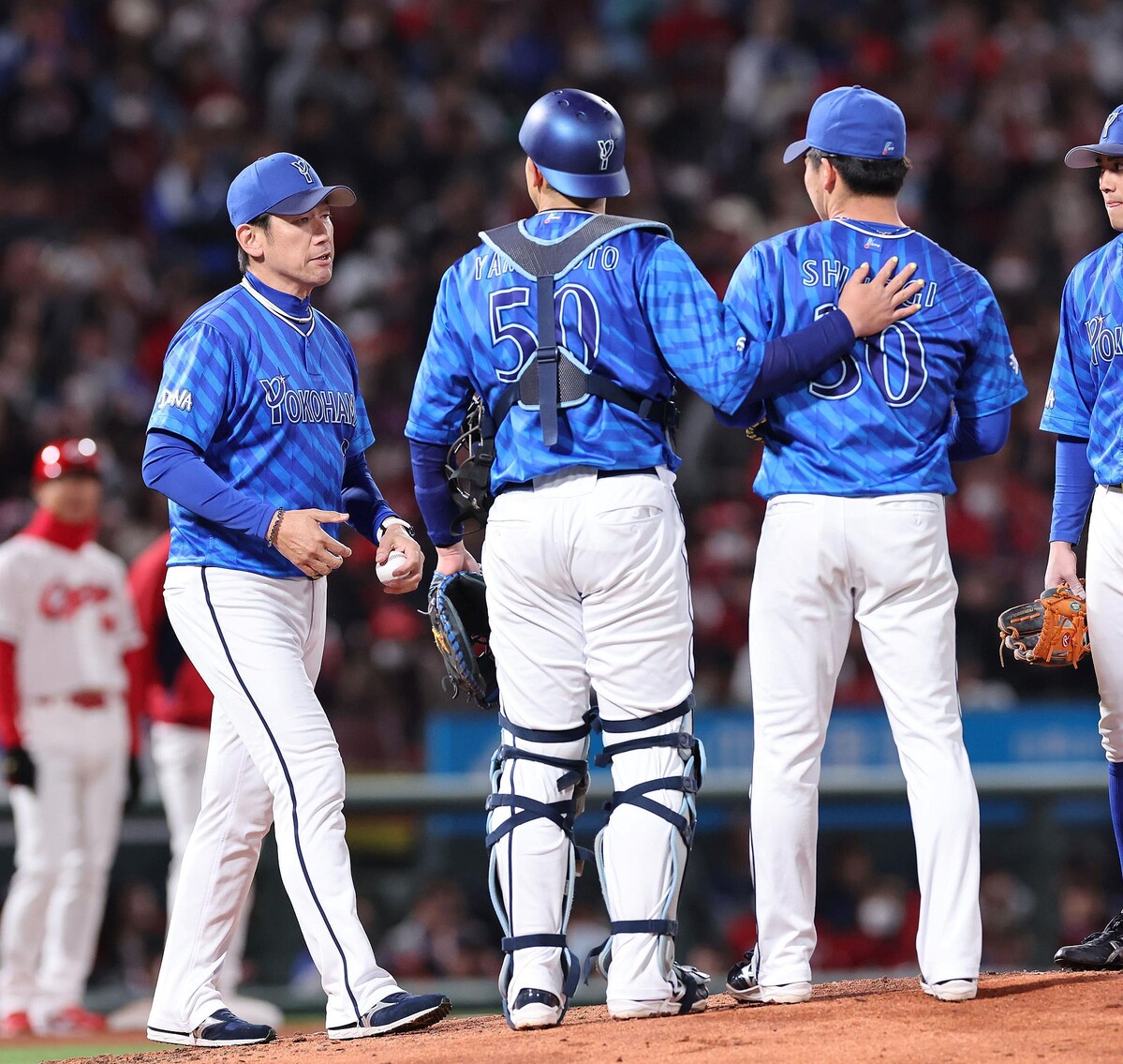 DeNA パーフェクト投球の石田裕 突然の乱調から5連打で逆転負け 牧100号の記念日飾れず連勝ストップ - ライブドアニュース