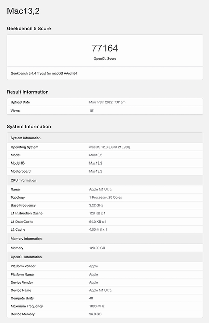 M1 UltraのCinebench R23が、Ryzen 9 3950Xに迫る - ライブドアニュース