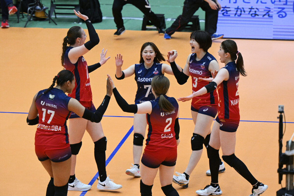 【SV女子結果まとめ】Astemoがチャンピオンシップ進出最後の1枠を掴み取る！ 大阪MVのレギュラーシーズン優勝が確定【第21節】 - ライブドアニュース