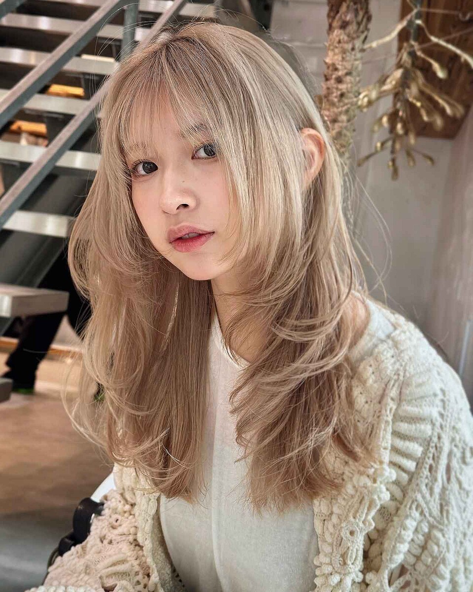 【画像】春映え狙うなら“この髪型”！ 周りと差がつく♡【ハイトーン × レイヤーヘア】 2/5 - Peachy - ライブドアニュース