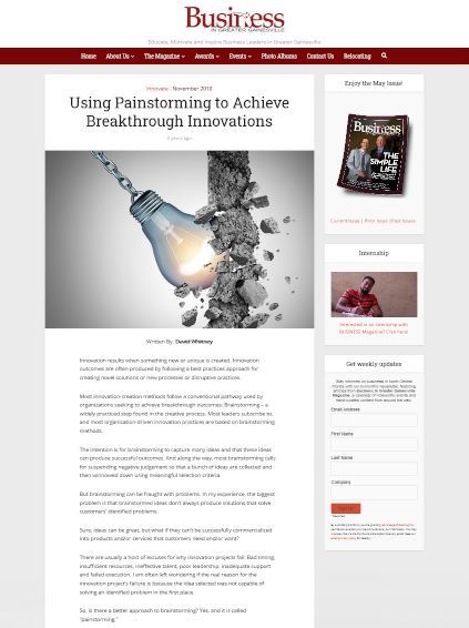 迅速な問題解決には限定的な手法、ブレストよりもペインストーミング - ライブドアニュース