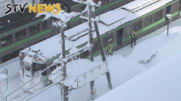 【積雪が平年の2倍】特急列車を含む118本が運休 大雪や寒さの影響 JR北海道 - ライブドアニュース
