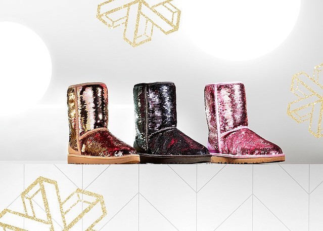 UGGの18年ホリデー新作シューズ、スパンコールで全面を飾ったブーツ＆ファーのサンダルなど (2018年11月14日掲載) - Peachy - ライブドアニュース