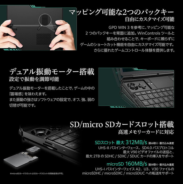「GPD WIN Max 2 2023」に国内正規版 OCuLinkで専用eGPU接続も、価格は約17万円から - ライブドアニュース