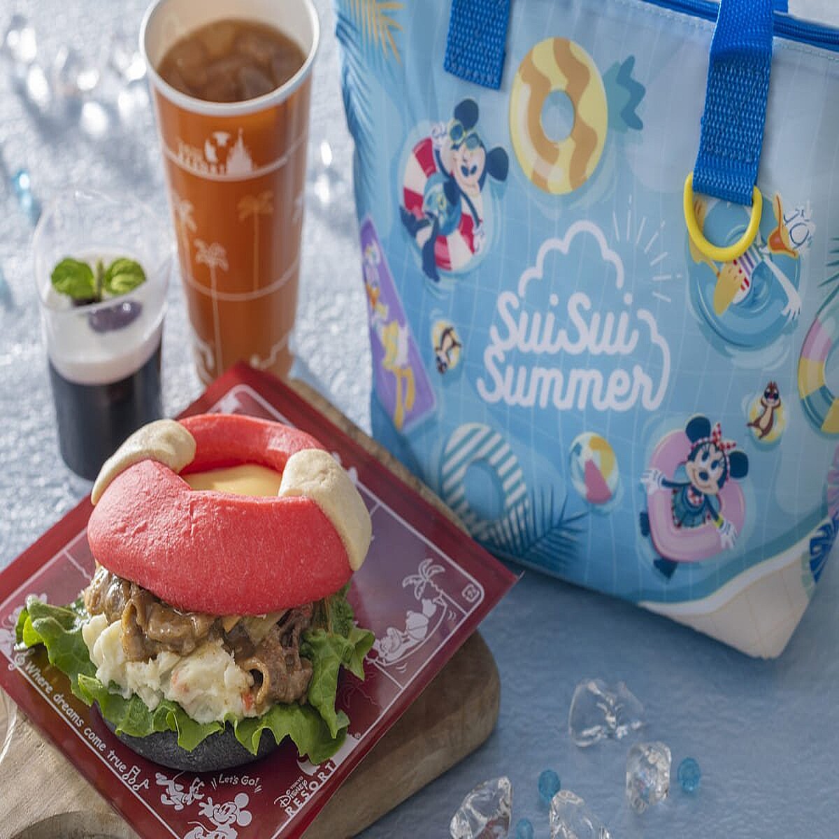 スーベニアランチケースにはDカン付き！東京ディズニーランド「SUISUI SUMMER」スウィートハート・カフェ スペシャルセット (2022年4月28日掲載) - ライブドアニュース