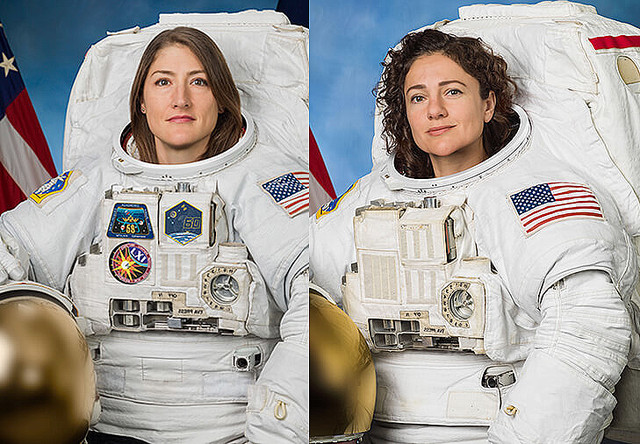 今度こそ実現なるか！？初の女性だけのISS船外活動、日本時間18日夜実施へ - ライブドアニュース