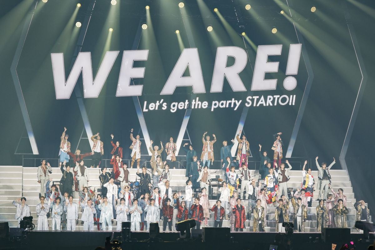 STARTOライブ「WE ARE!」Netflixで世界独占配信決定 メイキングも同時配信 - ライブドアニュース