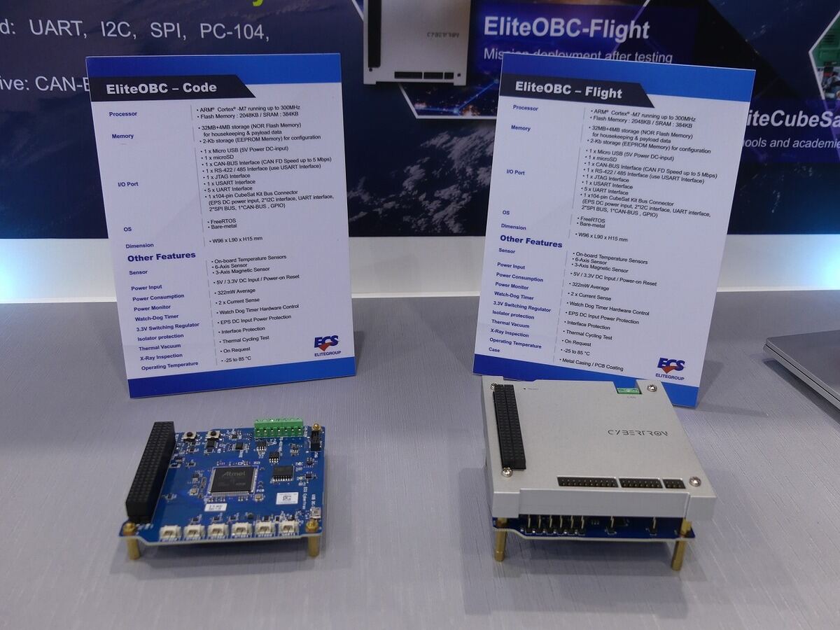 【画像】COMPUTEX TAIPEI 2025 - ECSがなんと衛星開発? キューブサット「EliteCubeSat」のキットをデモ 3/5 - ライブドアニュース
