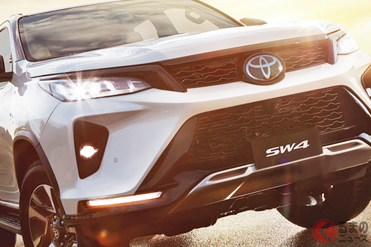 トヨタ新型「SW4」発売！ 精悍マスクがカッコイイ「3列SUV」! 224馬力にアップした新ターボエンジン搭載でブラジルに登場 - ライブドアニュース
