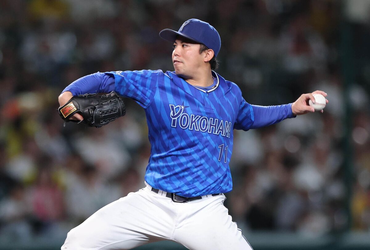 DeNA・東克樹8回無失点の力投でセ・リーグトップの14勝、決勝スクイズも決める二刀流の活躍でチーム5連勝 - ライブドアニュース