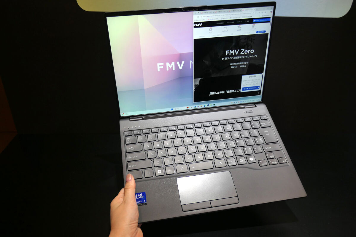 【画像】ブランド刷新のFMV、“心地よさ”目指したZ世代向け13.3型ノートPC「Note C」実機を見た 19/24 - ライブドアニュース