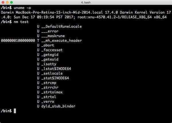 LinuxとmacOSにおけるnmコマンドの使い方 - ライブドアニュース
