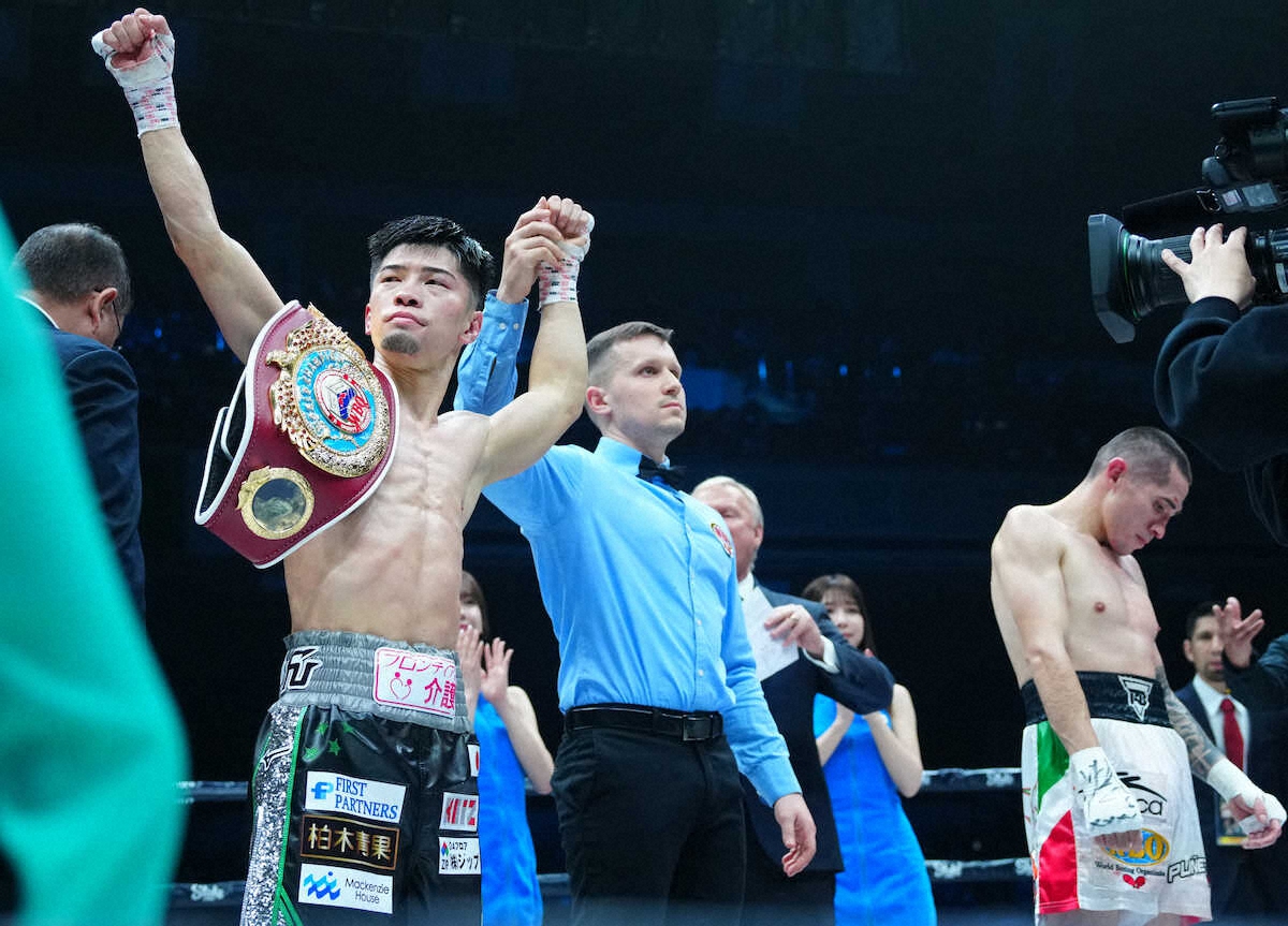 新王者田中恒成が井岡に挑戦状！ただしIBFと統一戦後「2本持って上がるのが井岡さんへのリスペクト」 - ライブドアニュース