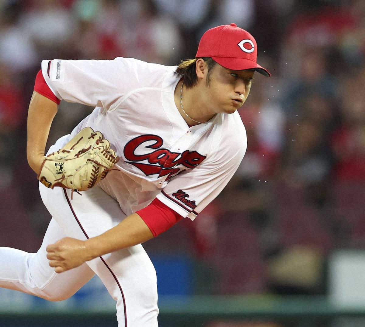 広島・床田寛樹 初回2死から2失点…村上に先制33号2ラン許す バックスクリーン弾にマツダため息 (2024年9月26日掲載) - ライブドアニュース