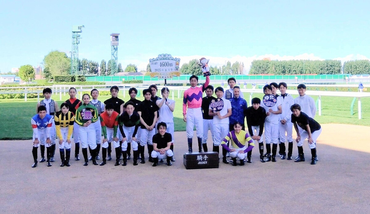 “レジェンド”武豊が前人未到JRA通算4600勝達成 9週連続Vで決めた！ 「一つ勝つのも大変ですから。重みを感じる数字」 - ライブドアニュース