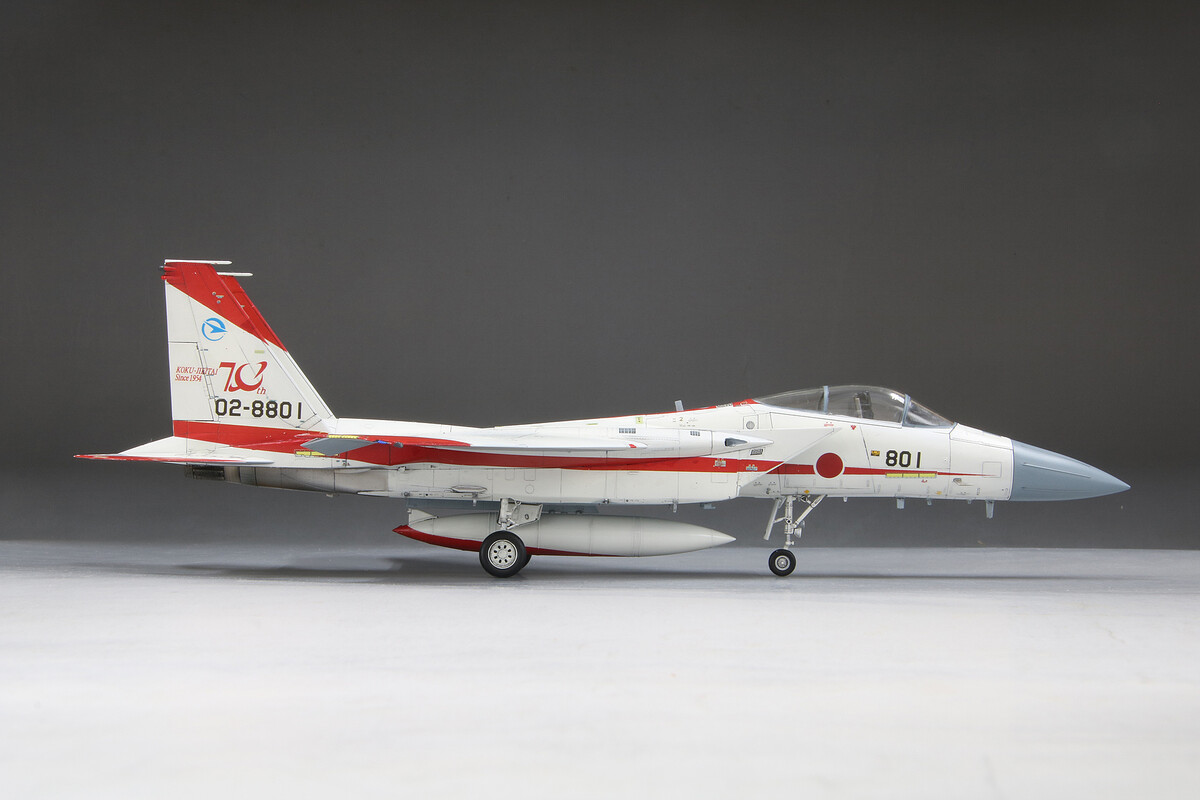 【画像】航空自衛隊F-15J戦闘機 飛行開発実験団の創立70周年記念塗装機 4/5 - ライブドアニュース