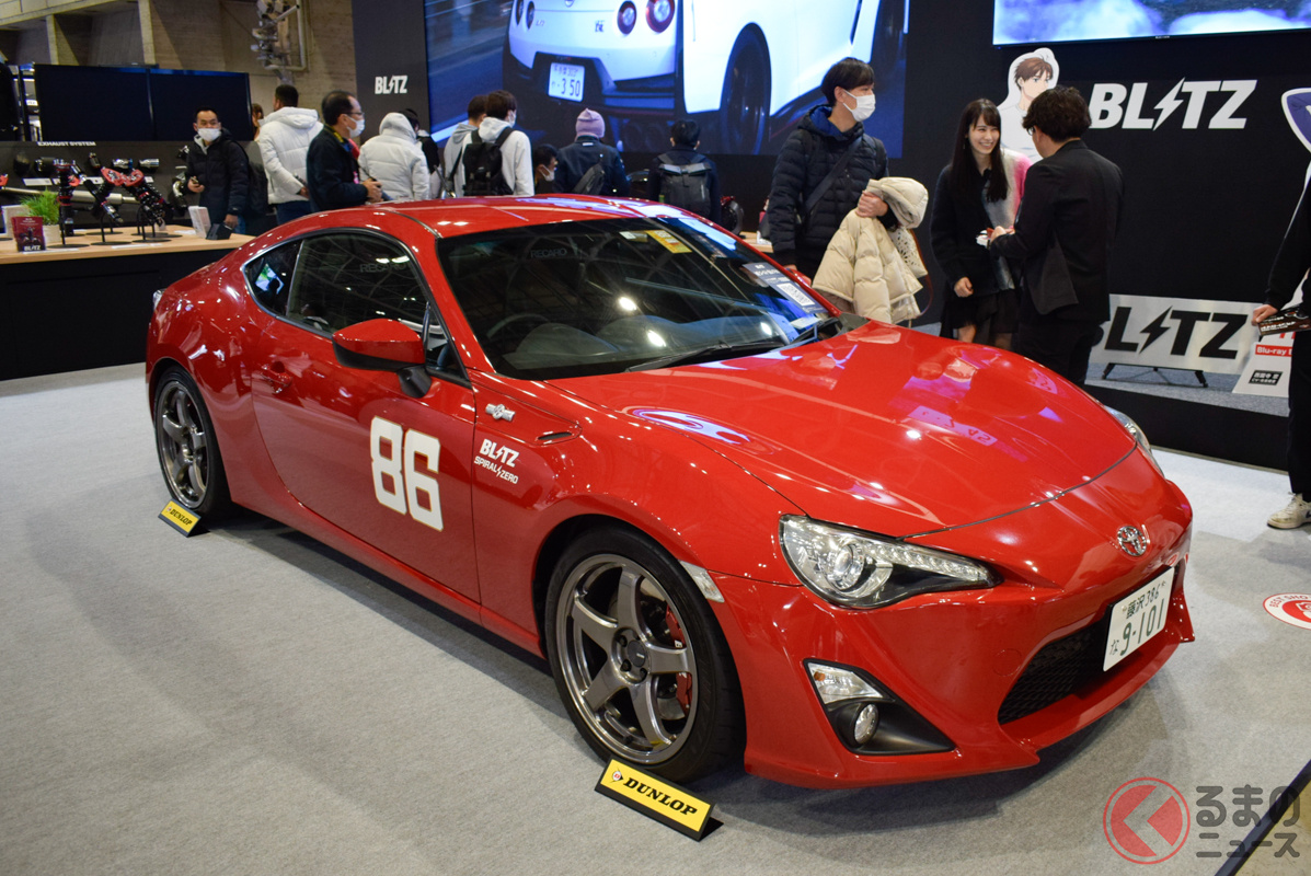 MFゴースト仕様の「86」やレクサス「LM」のカスタムカーも！ 東京オートサロン2024のBLITZブースはトレンド最前線のカスタムでおもてなし！ - ライブドアニュース