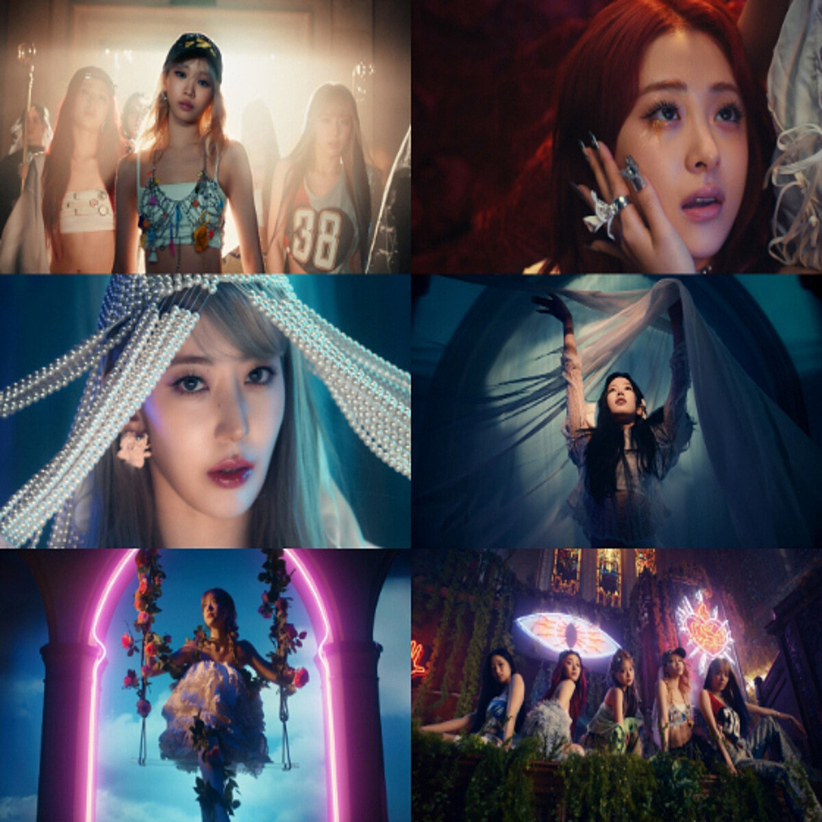 LE SSERAFIM、新曲「EASY」MV公開…斬新なアイテムで世界観を表現 (2024年2月19日掲載) - ライブドアニュース