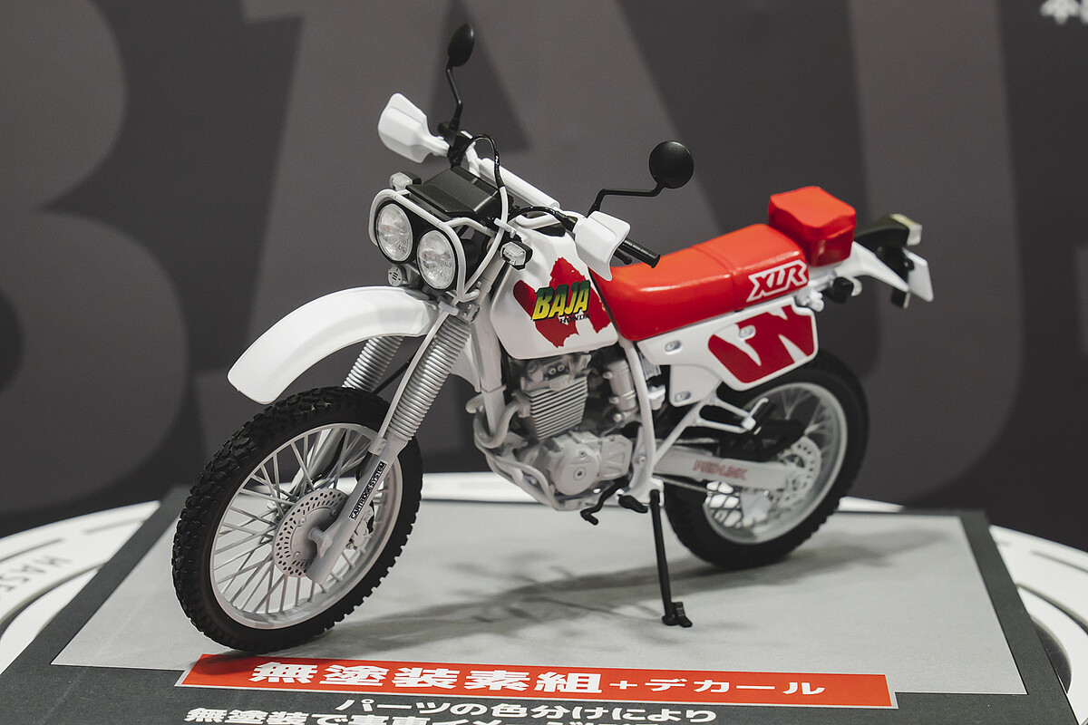 ハセガワ、ホンダ XLR BAJA（バハ）を1/12スケールでプラモ化！ 完全新金型でリアルに再現【全日本模型ホビーショー2024】 - ライブドアニュース